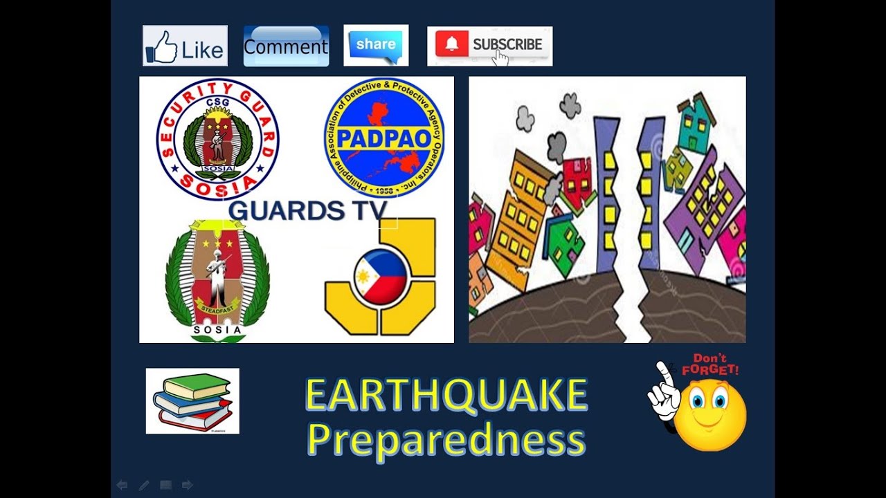 EARTHQUAKE PREPAREDNESS FOR SECURITY GUARDS - YouTube