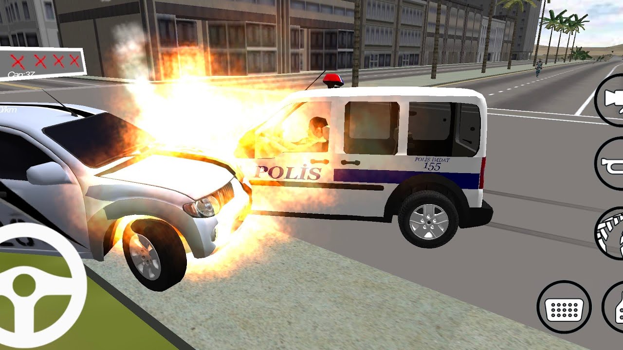 police call police siren police car games Android gameplay - YouTube