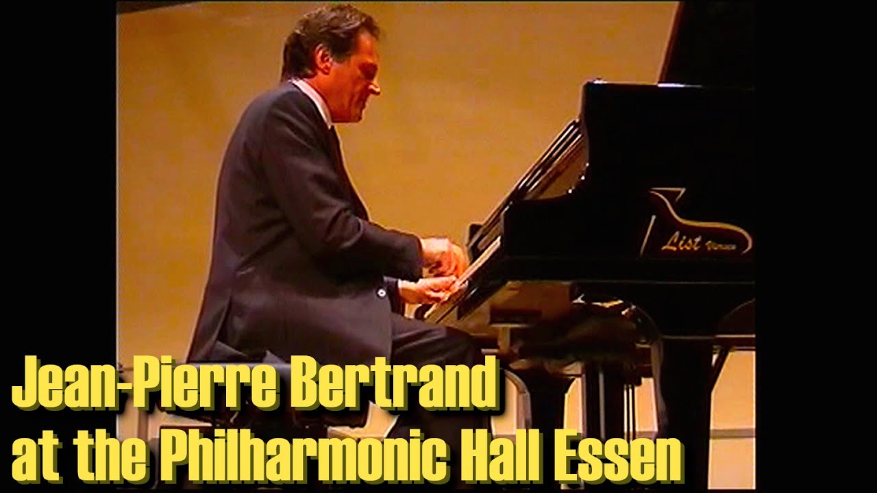 Special: Jean-Pierre Bertrand at the Philharmonic Hall Essen - YouTube