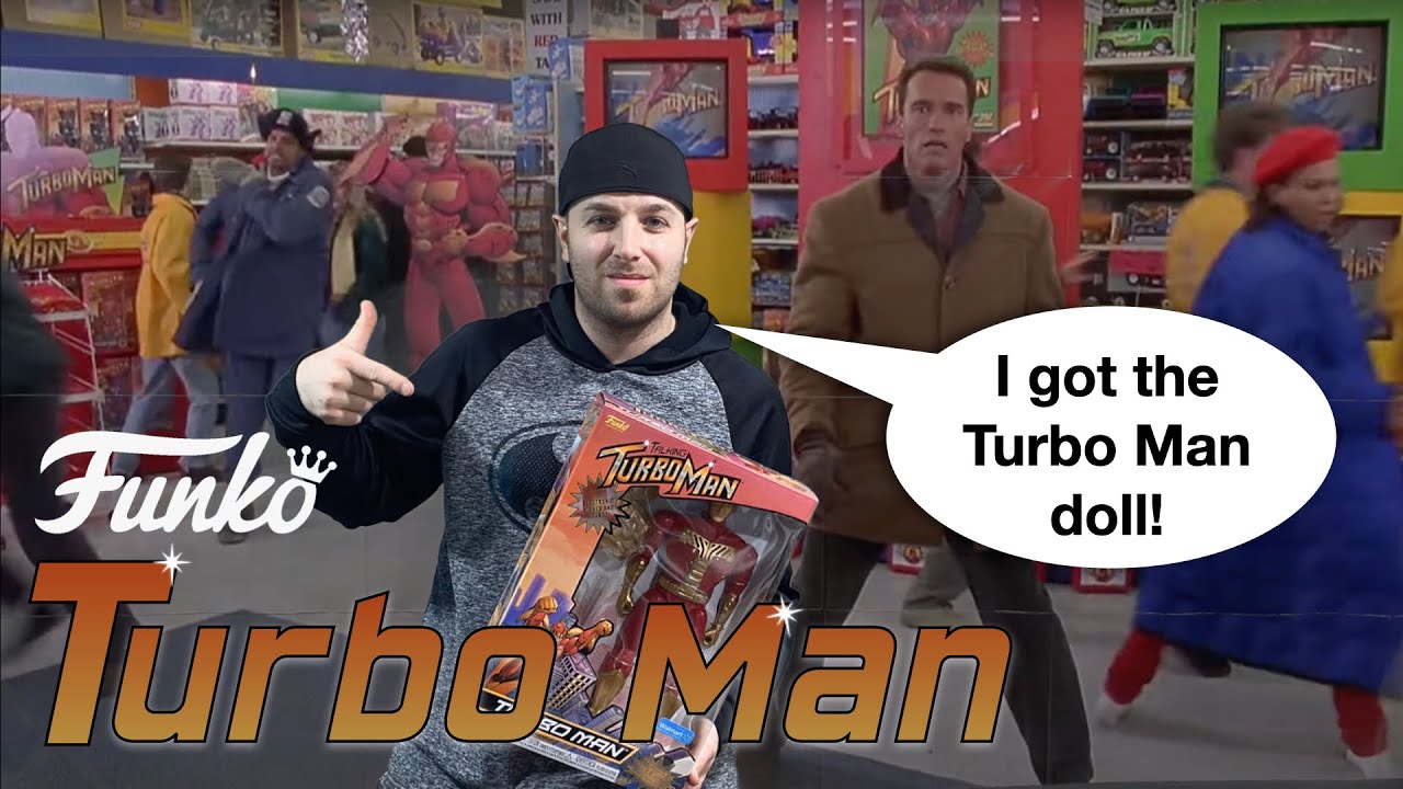 It's Turbo Time! Funko's 13.5" Turbo Man Doll! - YouTube