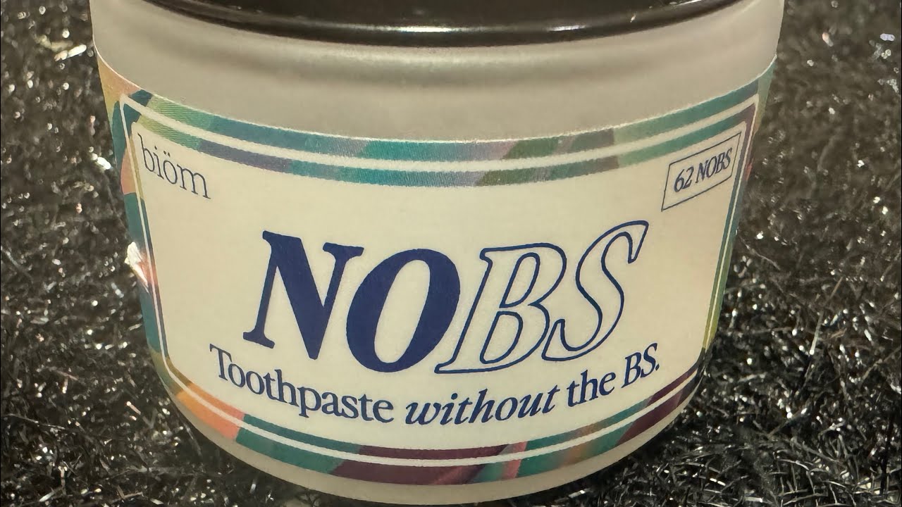 NOBS Toothpaste! The best toothpaste in the world for reversing damaged ...