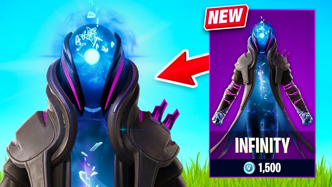 NEW INFINITY Skin Gameplay in FORTNITE! (Star Walker Set Review ...