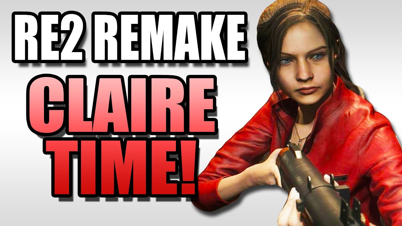 CLAIRE REDFIELD! | Funny RE2 Remake Funny Gameplay! Part 6 - YouTube