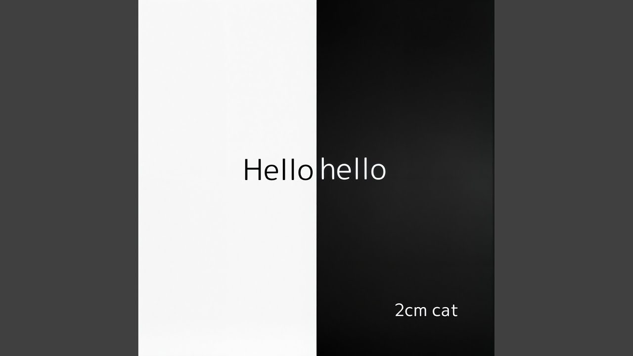 Hello hello - YouTube