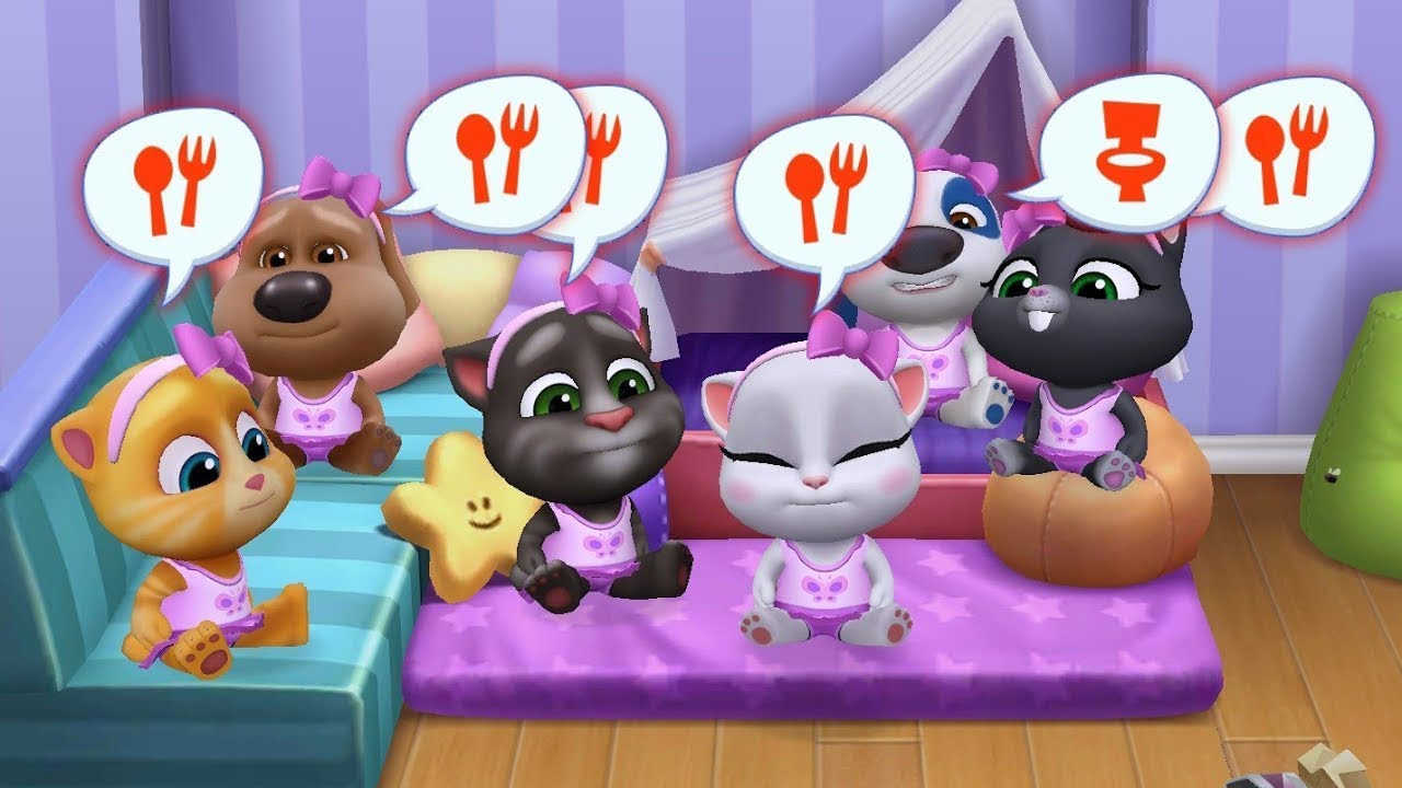 Talking tom friends gupshap and all tom breakfast 6.9 new video update ...