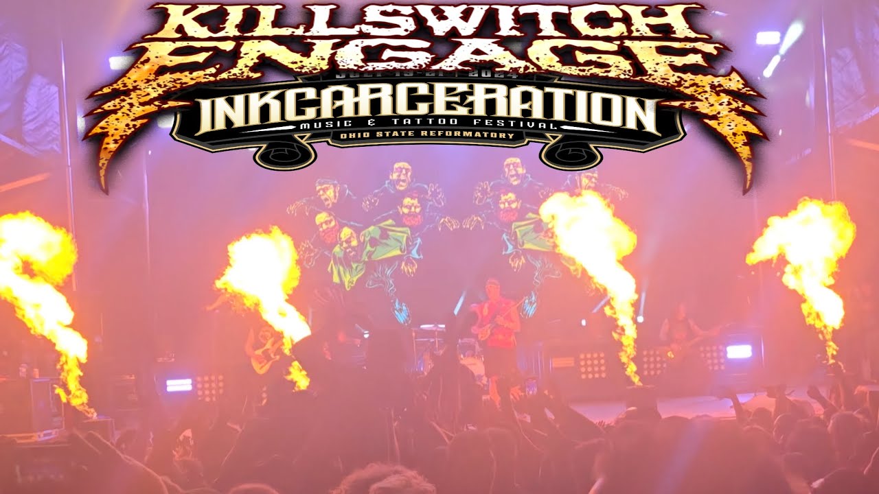 Killswitch Engage Live - Inkcarceration 2024 - YouTube