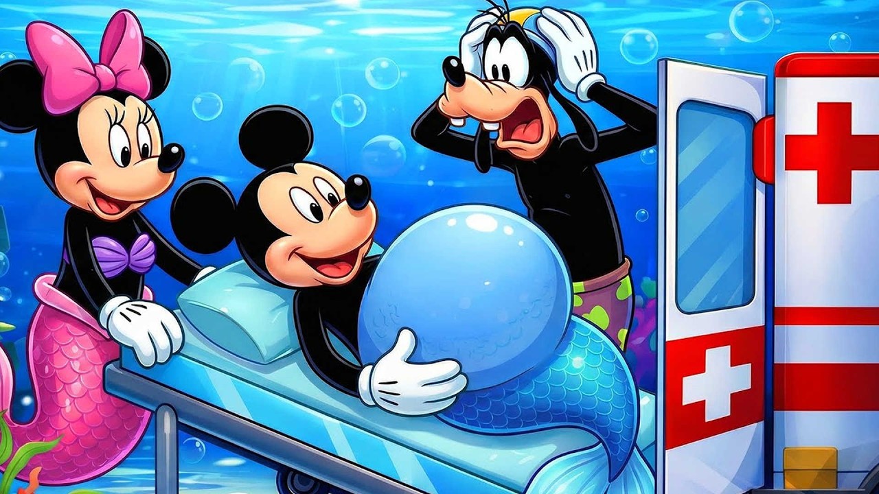 Magical Mermaid Rescue with Mickey, Minnie & Goofy! 🌊🏥| Mickey Mouse ...