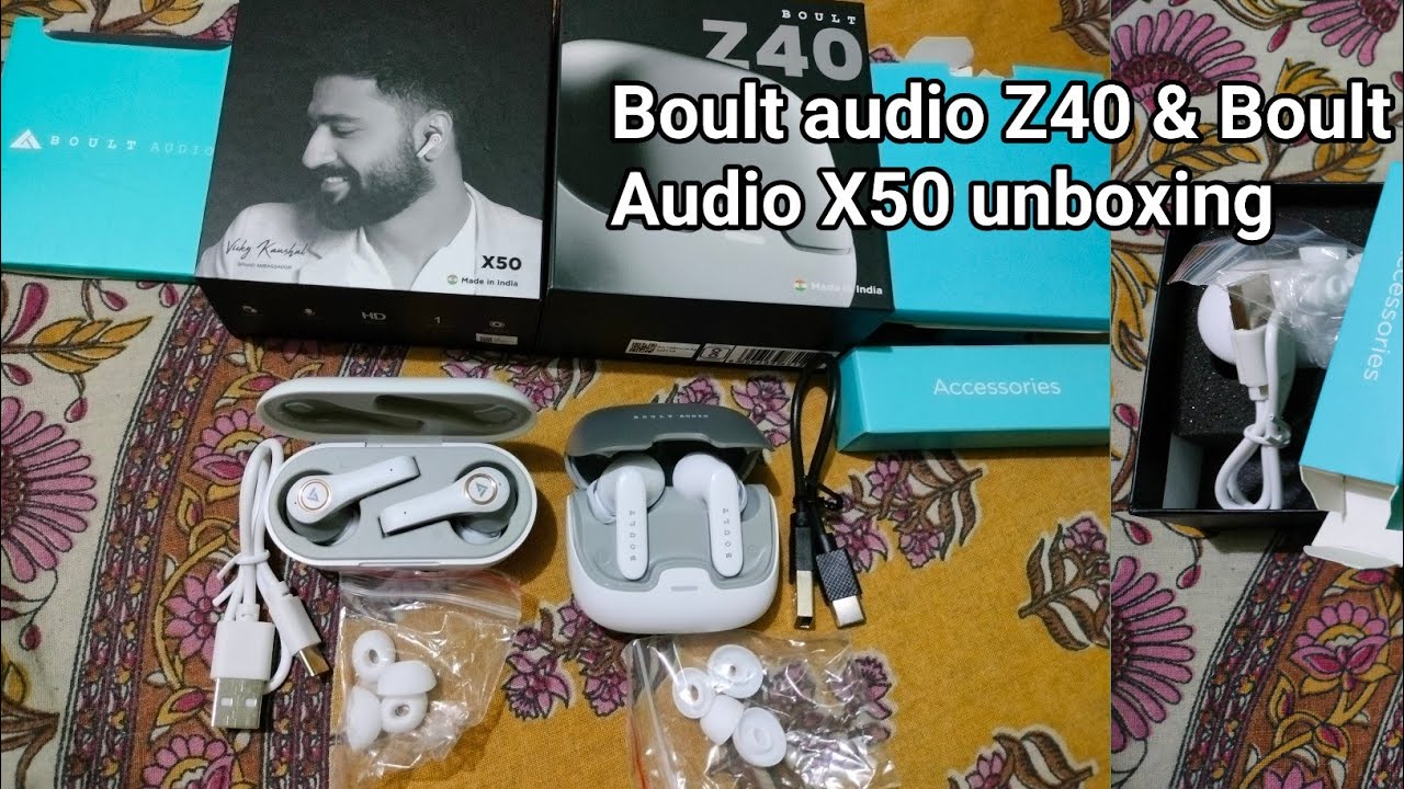 Boult audio Z40 & Boult Audio X50 unboxing / Prasanta Palai Vlogs - YouTube