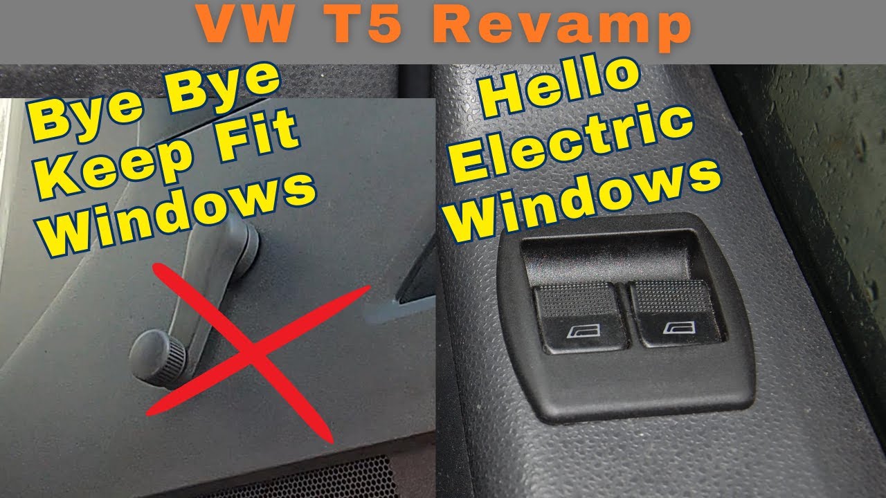 Retrofit Electric Windows: T5 Comprehensive DIY Install for my Camper ...