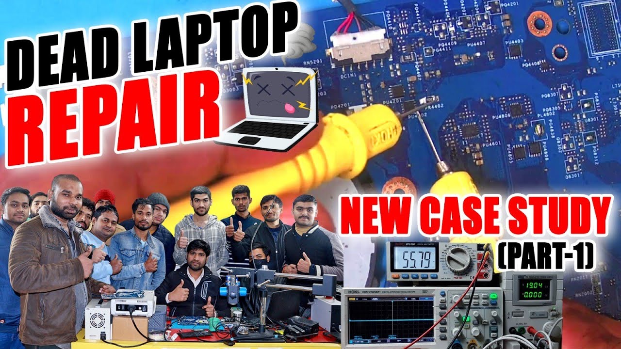 Dead Laptop Repair | How to Remove laptop shorting | part-1 | Laptop ...