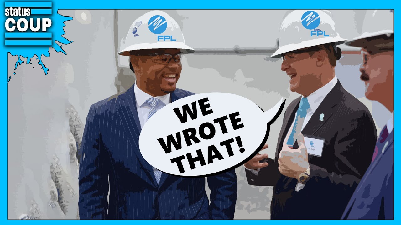 Ron DeSantis Rubber Stamps a Bill Practically Written By Florida Power ...