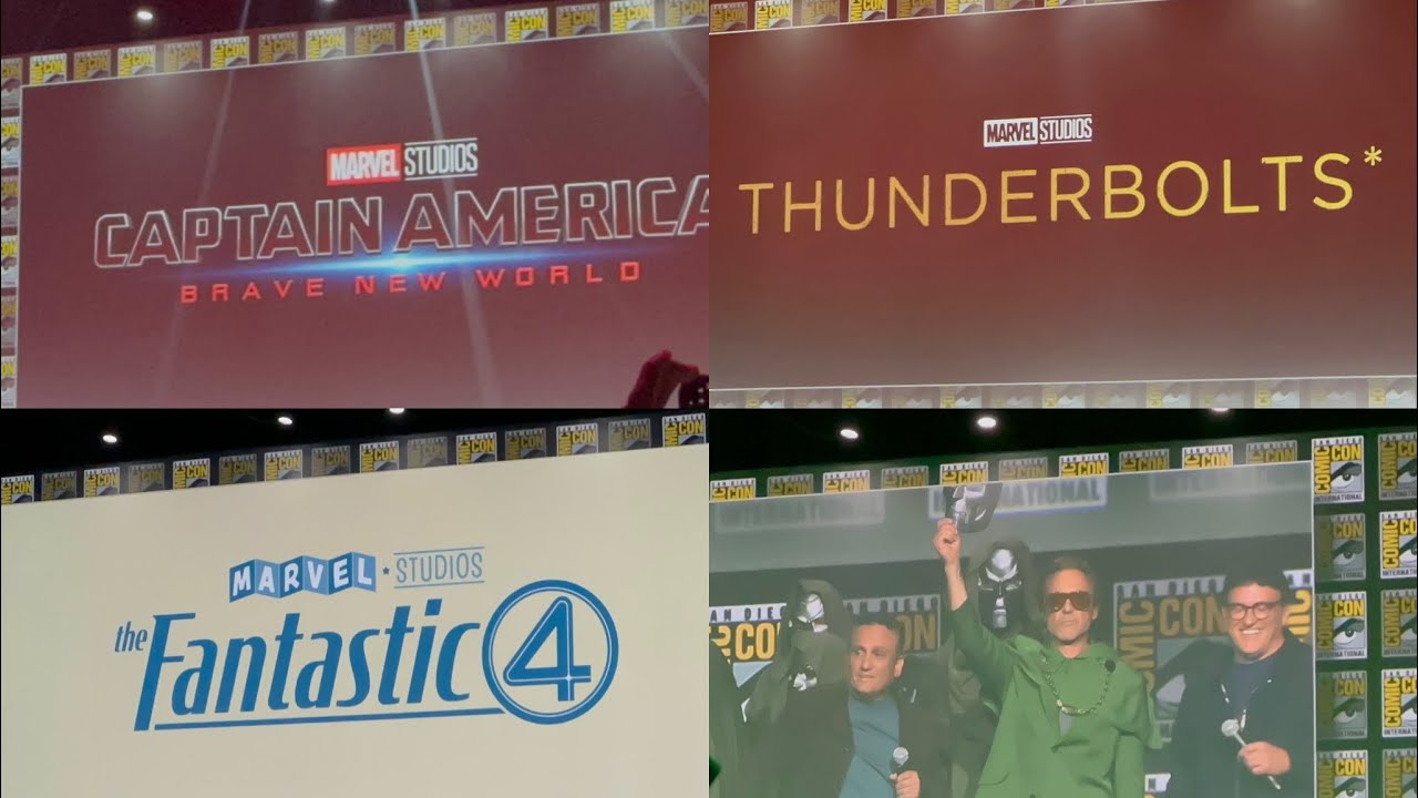 Full Marvel Panel | Comic Con Hall H 2024 HD | Upcoming Marvel movies ...