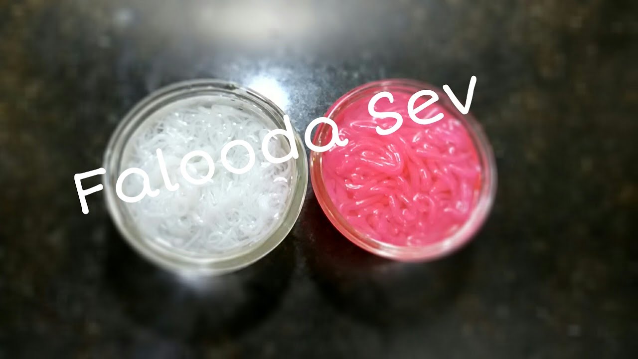 Homemade Falooda Sev in 10 Minutes/falooda noodle recipe by ...