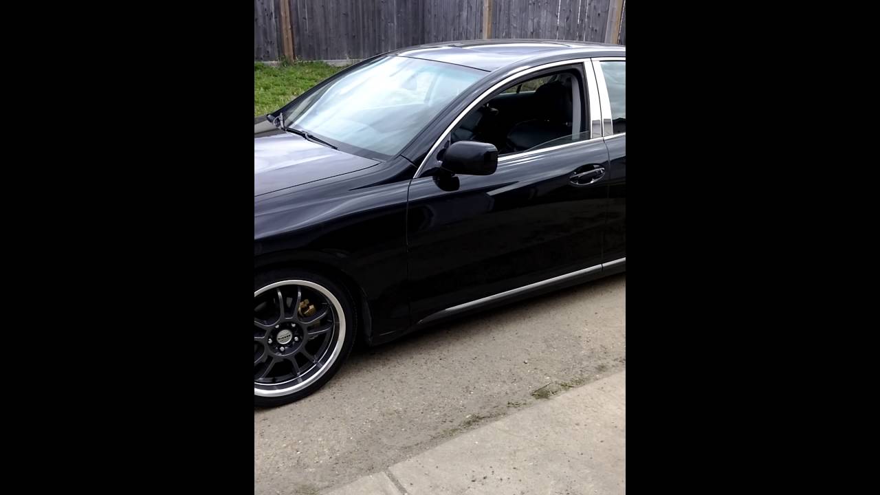 Lexus gs300 lowered with New stagg suspension and manzo lower springs ...