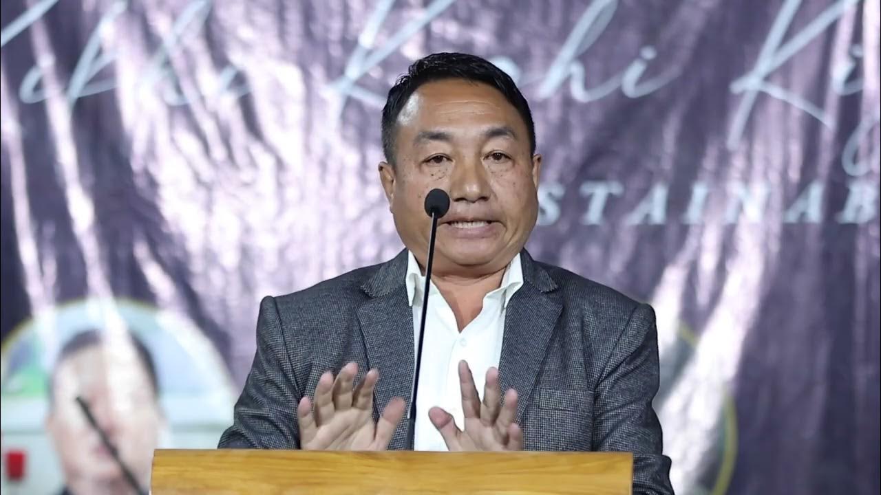 Dr. V Akashe Zhimomi Sr. Scientist & Head KVK | Guest Speaker | 37th Satakha Range Students ...