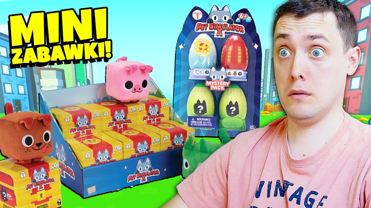 🤑 PRESTON daje NOWE MINI PLUSZAKI i ZABAWKI w PET SIMULATOR X i nowych ...