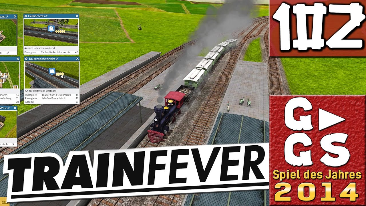 Train Fever #102 Geschwindigkeitstests Die Zug und Wirtschafts ...
