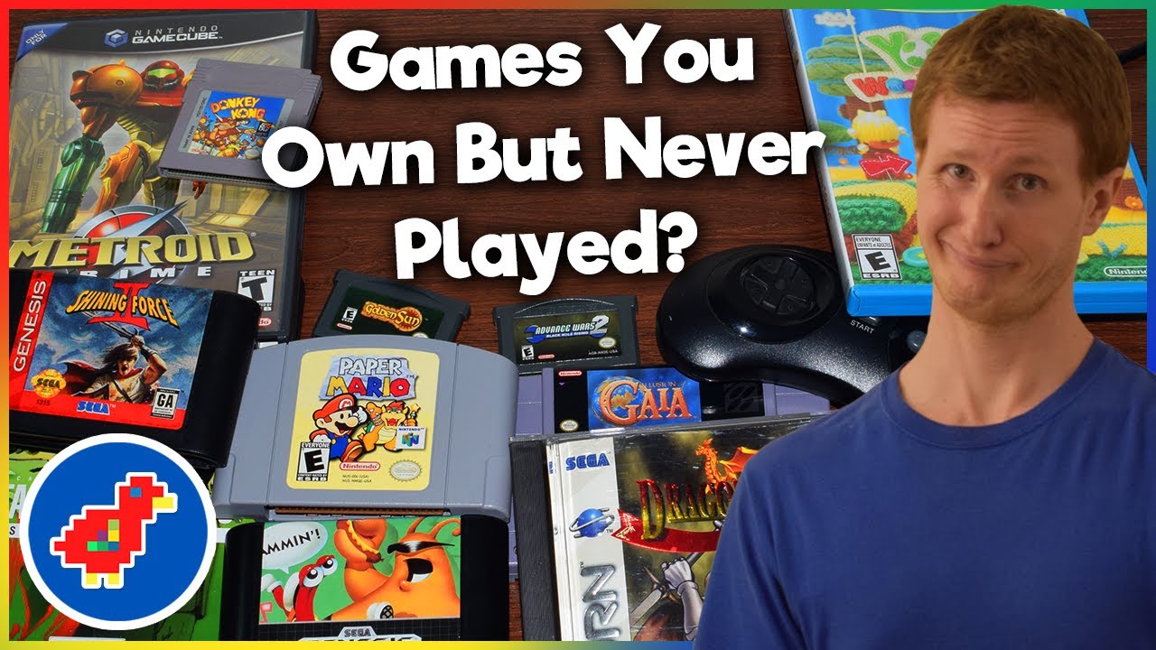 Games You Own but Never Played - Retro Bird - YouTube