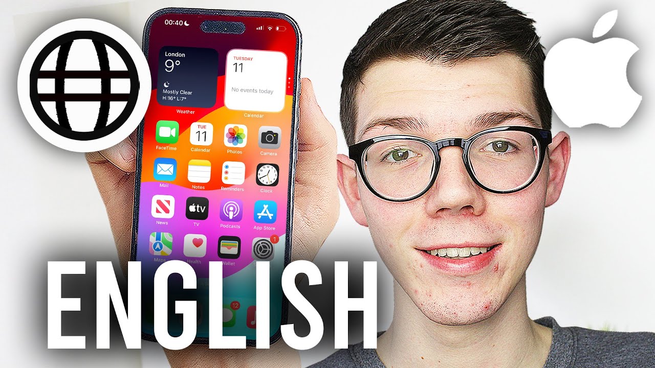 How To Change iPhone Language From Arabic To English - Full Guide - YouTube