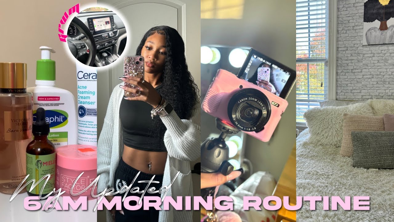 my updated 6AM HIGHSCHOOL MORNING ROUTINE! | *productive & realistic ...