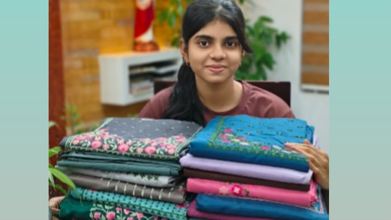 JALKARI SILK UNSTITCHED SALWAR SUIT Rs.599 Only!!!! ️ ️ - YouTube