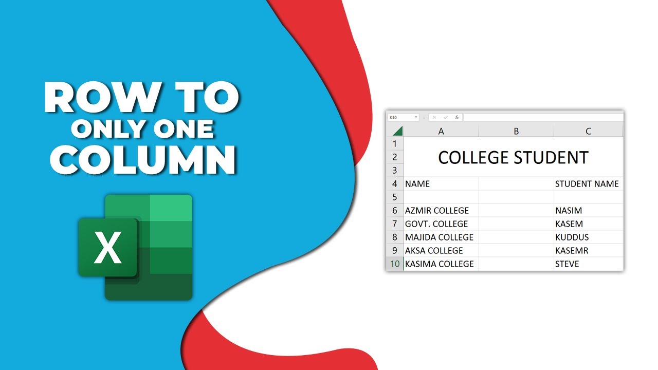 How To Add A Row To Only One Column In Excel YouTube How To Add A Row To Only One Column In Excel YouTube