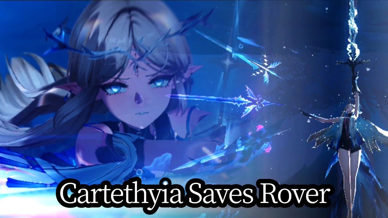 Cartethyia second resonance Awakening Cutscene and Aero Rover - YouTube