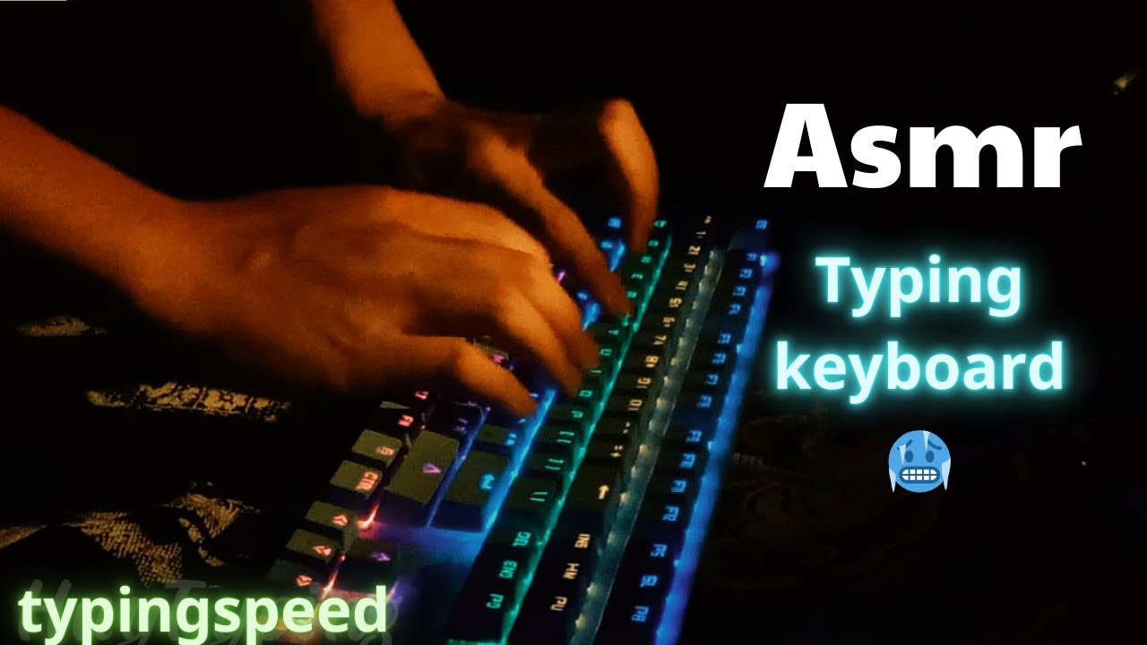 Relaxing ASMR Keyboard Typing | Satisfying Mechanical Keyboard Sounds for Focus & Sleep - YouTube