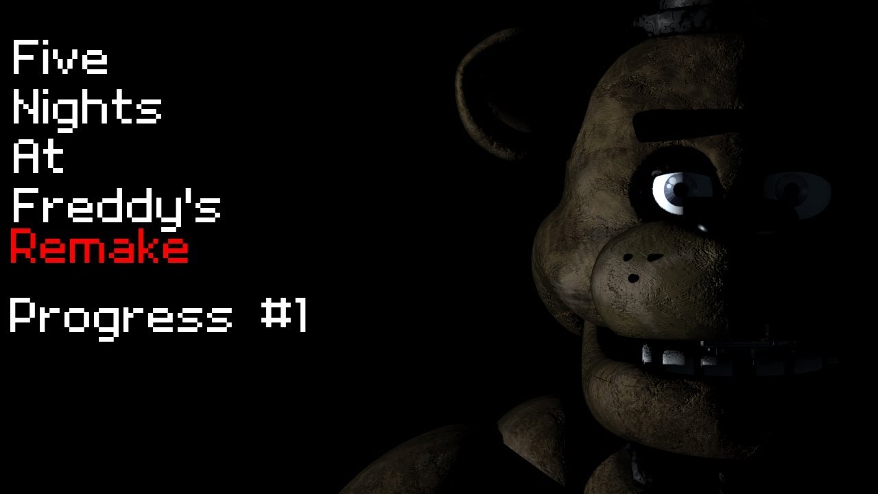 Remaking Five Nights At Freddy's - Warning Screen,Menu,Newspaper - YouTube
