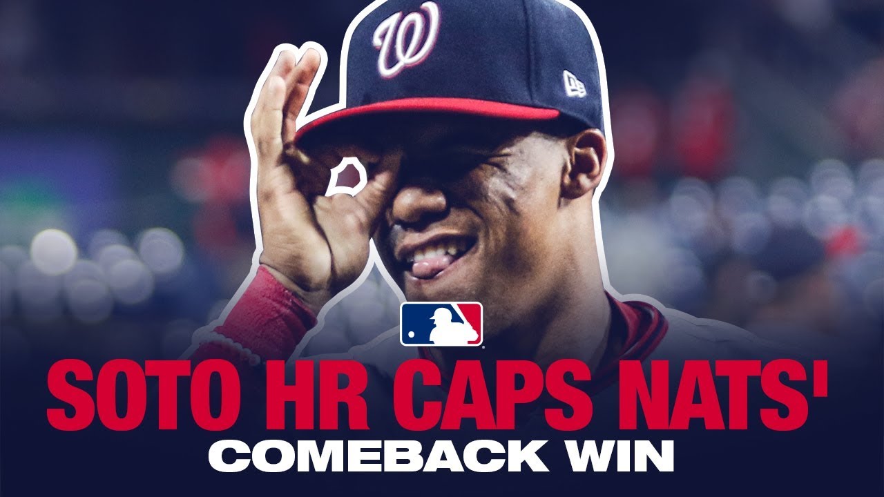 Soto caps huge comeback win for Nationals - YouTube