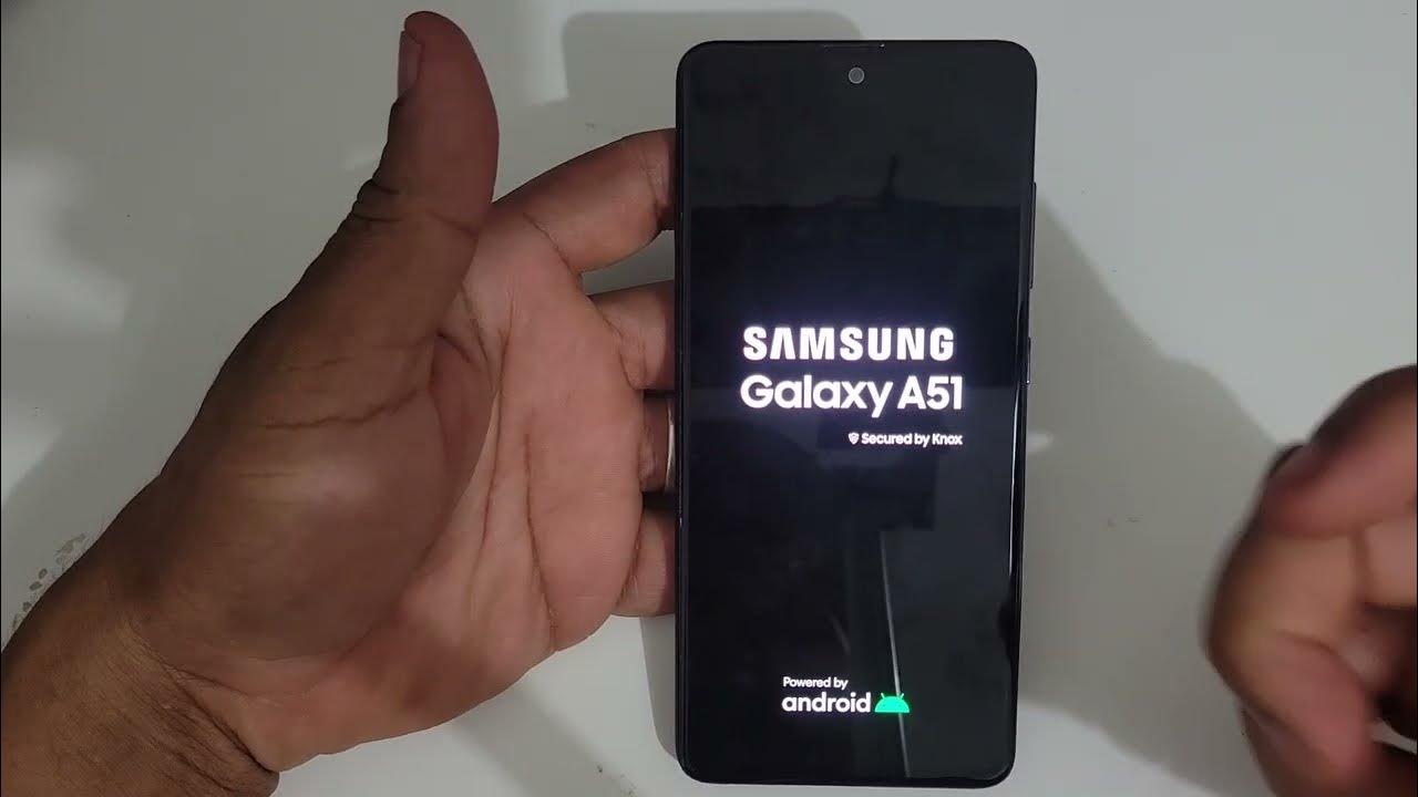 samsung galaxy a51 no pasa del logo SOLUCION - YouTube
