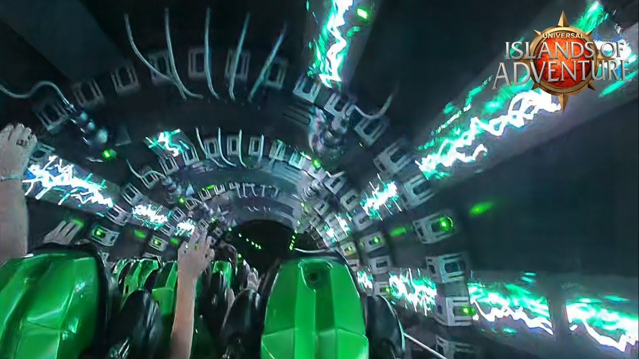 Incredible Hulk Coaster NIGHT POV| Full Ride Experience at Universal ...