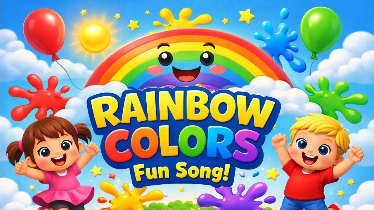 Colors of the Rainbow 🌈 | Fun Color Song for Kids | Learn Colors with ...