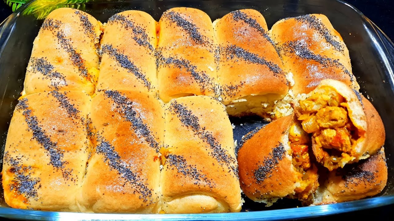 LA PREMIÈRE RECETTE DE PAINS FARCIS‼️ Sans Pétrir Facile Rapide et 😋 😋 🔝 - YouTube