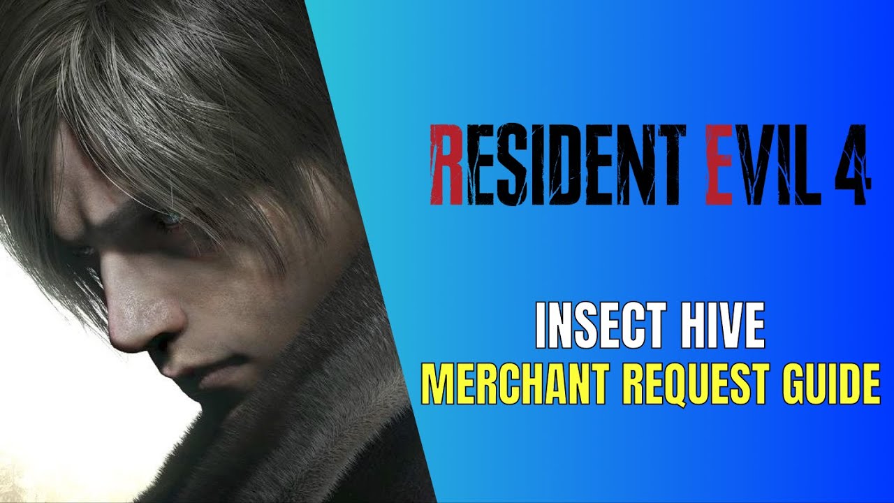 Resident Evil 4 Remake Insect Hive - Merchant Request Guide - YouTube
