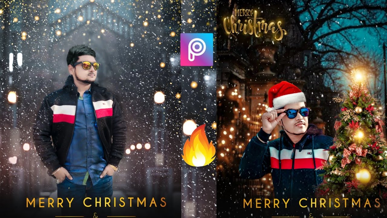 Picsart Merry Christmas Editing | Christmas Manipulation Editing ...