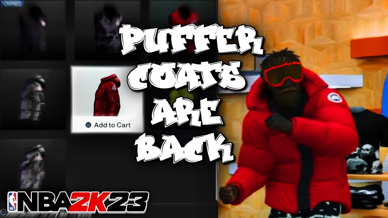 *PUFFER COATS ARE BACK!! HOW TO GET PUFFER COATS IN NBA2K23 CURRENT GEN ...