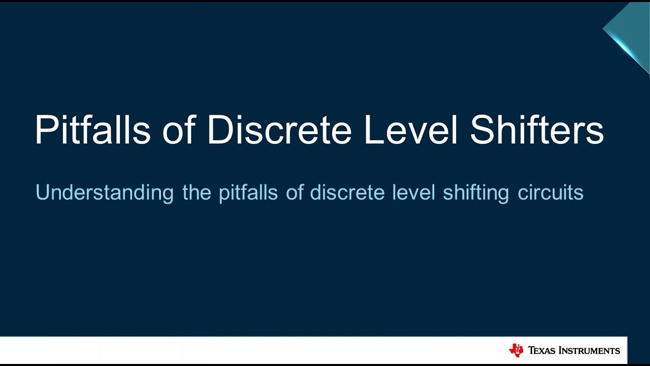 Understanding the pitfalls of discrete level shifting circuits - YouTube