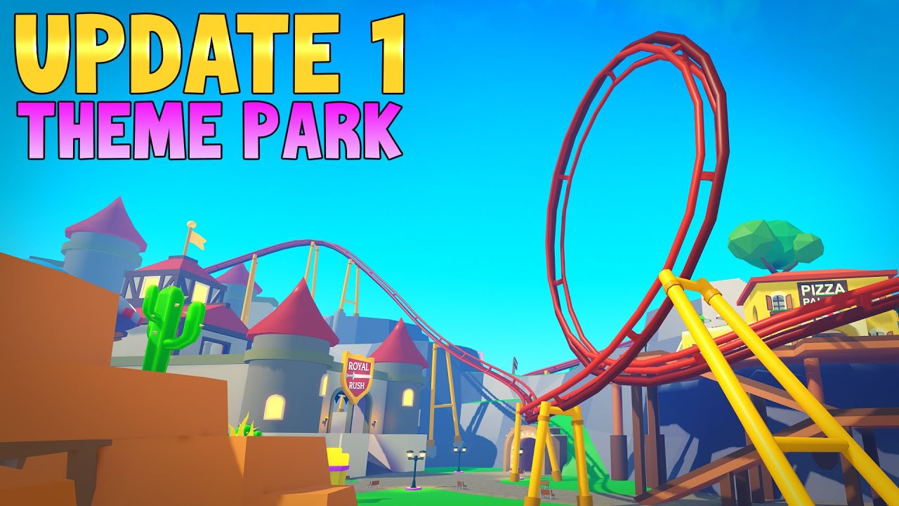 THEME PARK (UPDATE 1) - Tropical Resort Tycoon 2 - YouTube