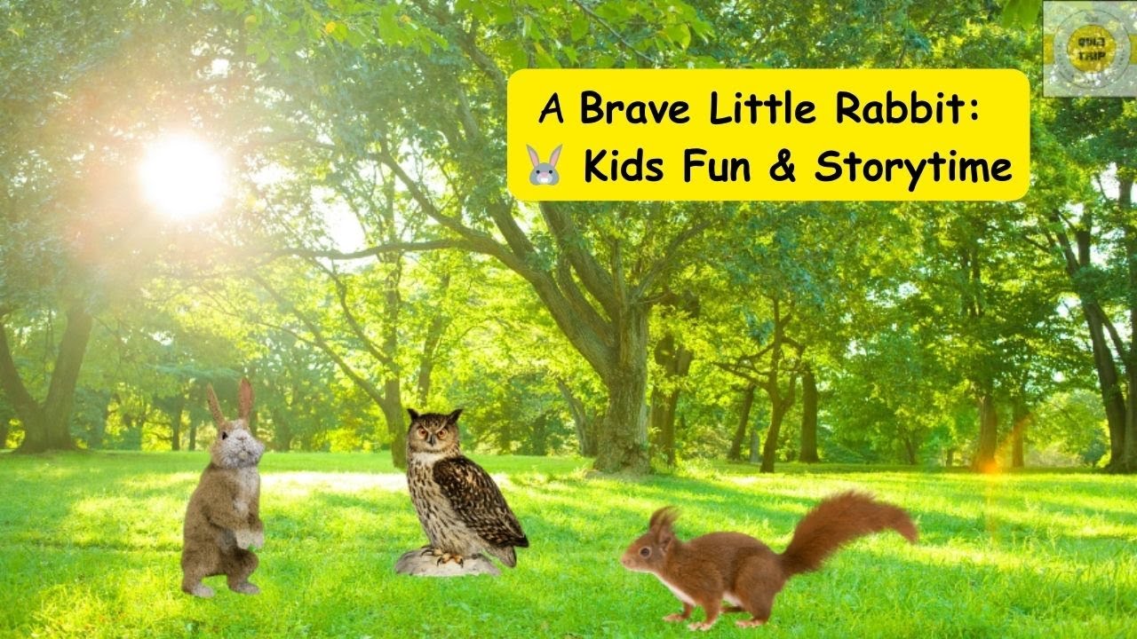 A Brave Little Rabbit 🐰🌟 | Kids Fun & Storytime #animation #kids # ...