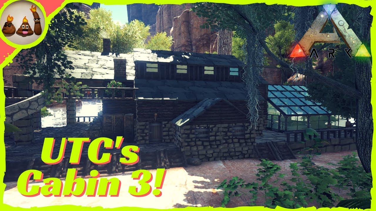 Customizing UTC's Log Cabin 3! | Ark: Survival Evolved Gameplay (PC ...