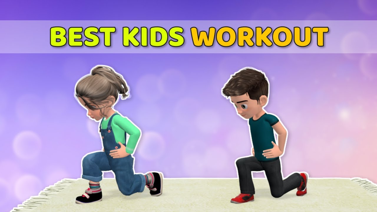 KIDS WORKOUT – BEST EXERCISES TO LOSE WEIGHT - YouTube