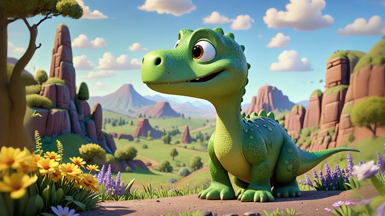 Dodo Dino Climbs the Hill | Fun Kids Song | Nursery Rhymes and Baby ...