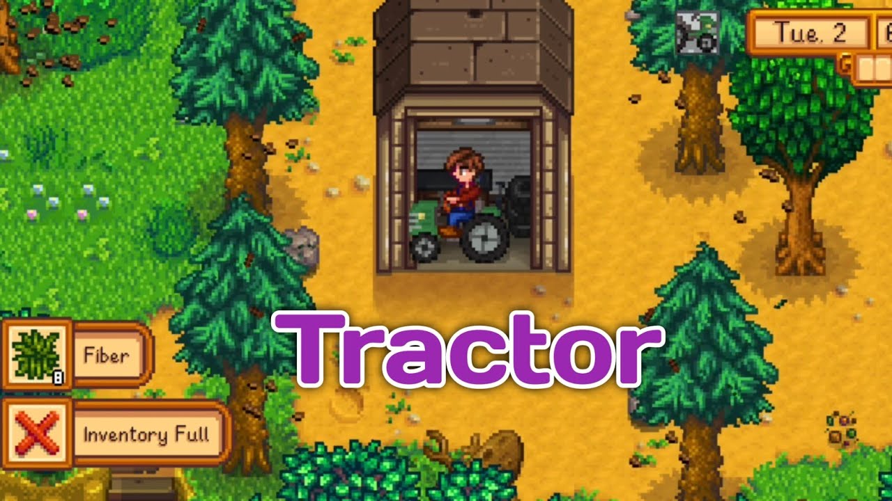 TRACTOR MOD - STARDEW VALLEY (MOBILE) - YouTube