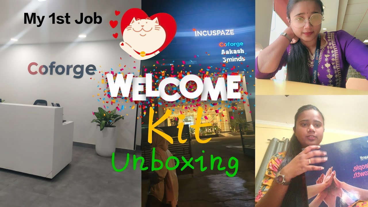 COFORGE Welcome kit Unboxing | How to join Coforge - YouTube
