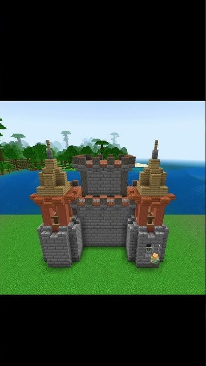 How To Build a Survival Castle (Tutorial) in Minecraft. - YouTube