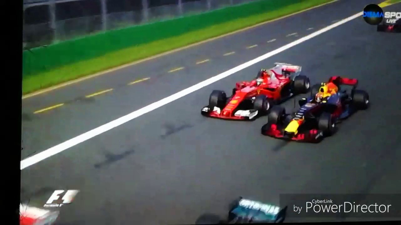 Start Australian GP 2017 F1 - YouTube