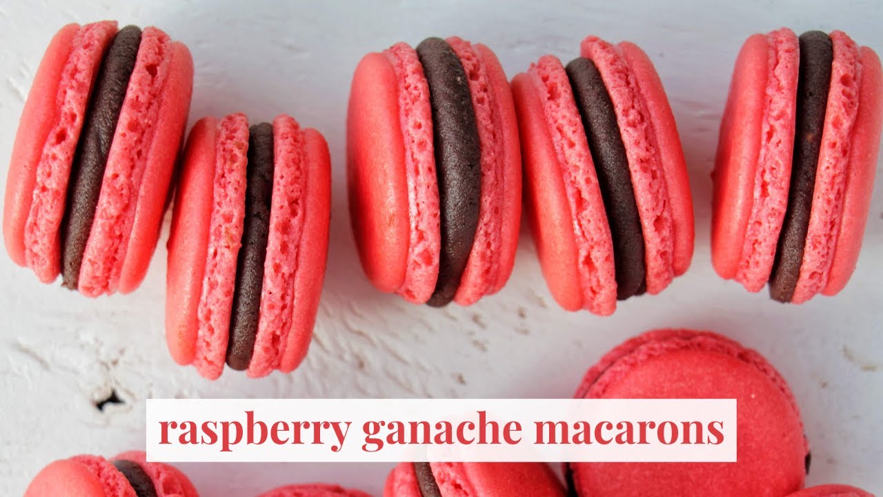 Raspberry Macaron Recipe - Homebody Eats - YouTube
