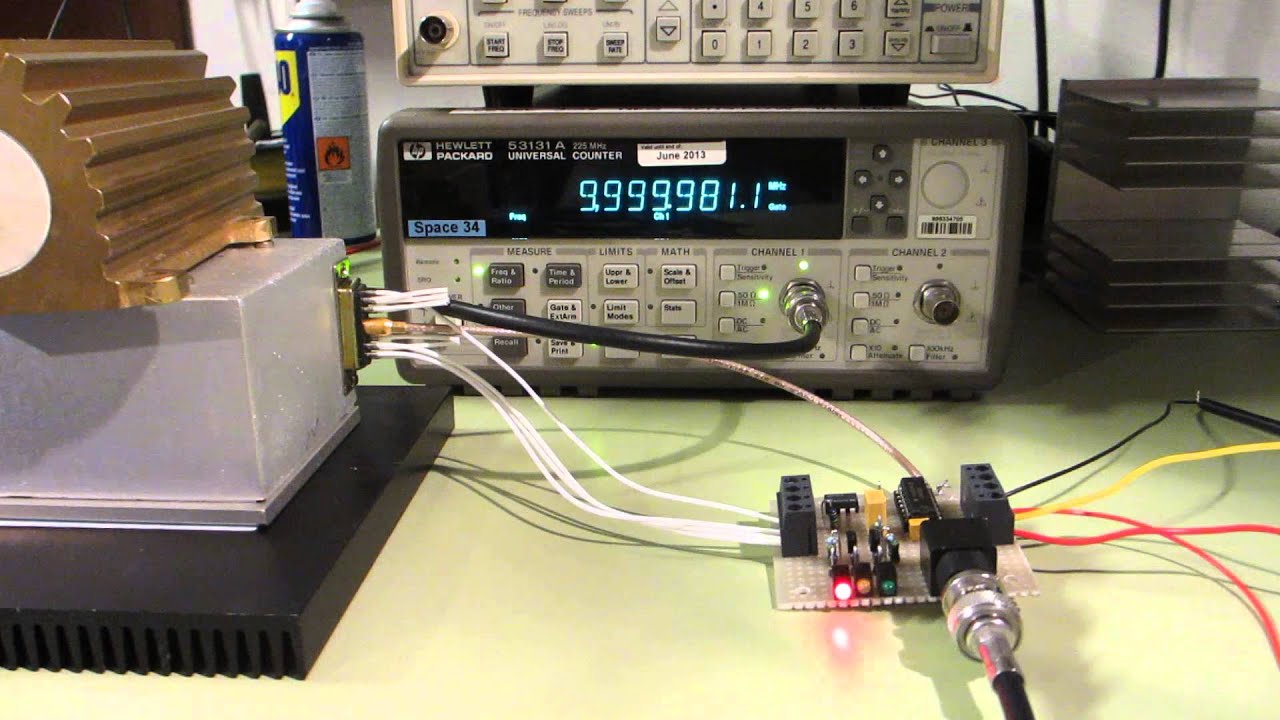 Rubidium Frequency Standard - problem solved! - YouTube