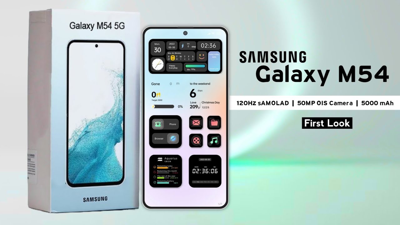 Samsung M54 5G First Look 😱| Launch Date In INDIA 😎🤏 - YouTube
